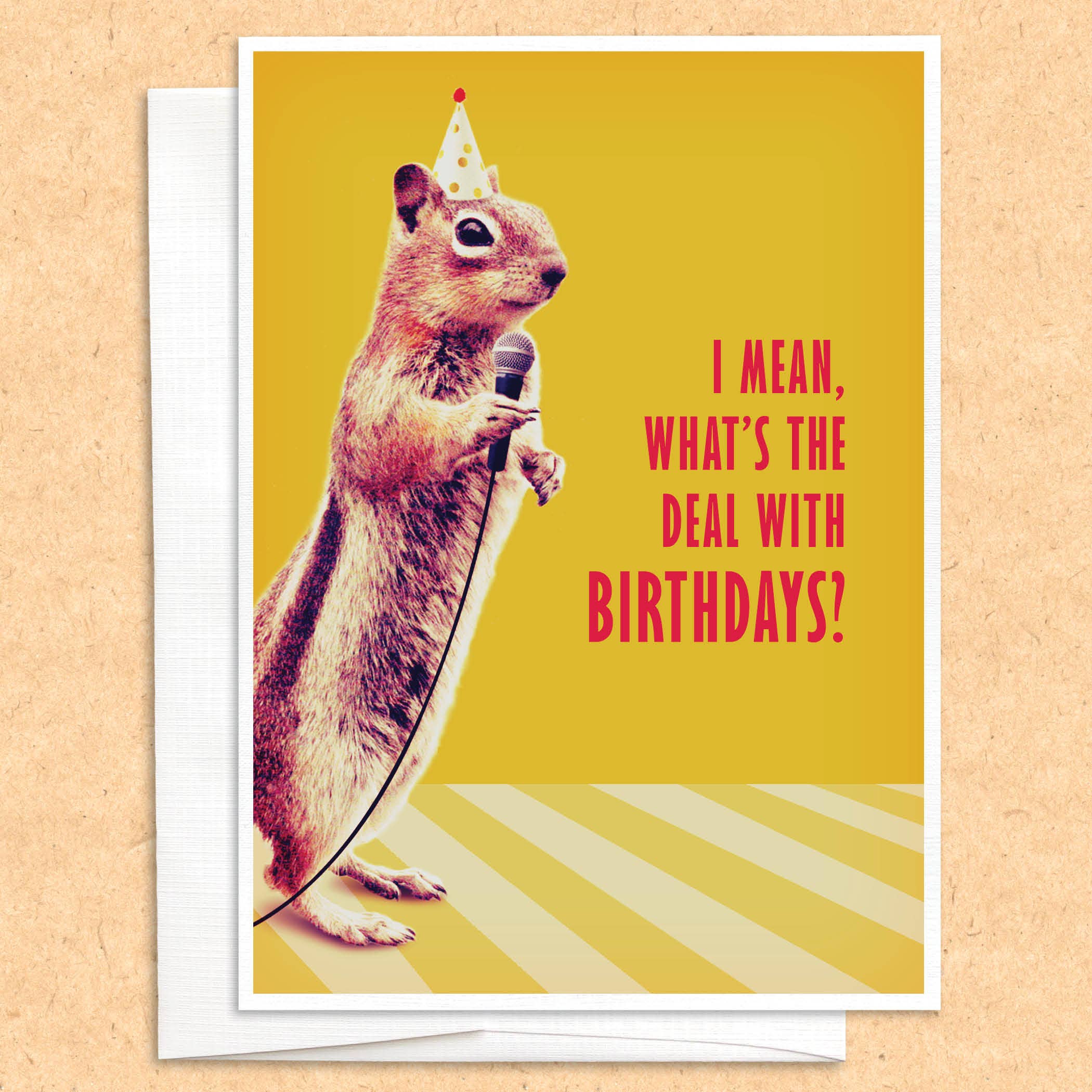 funny squirrel cards